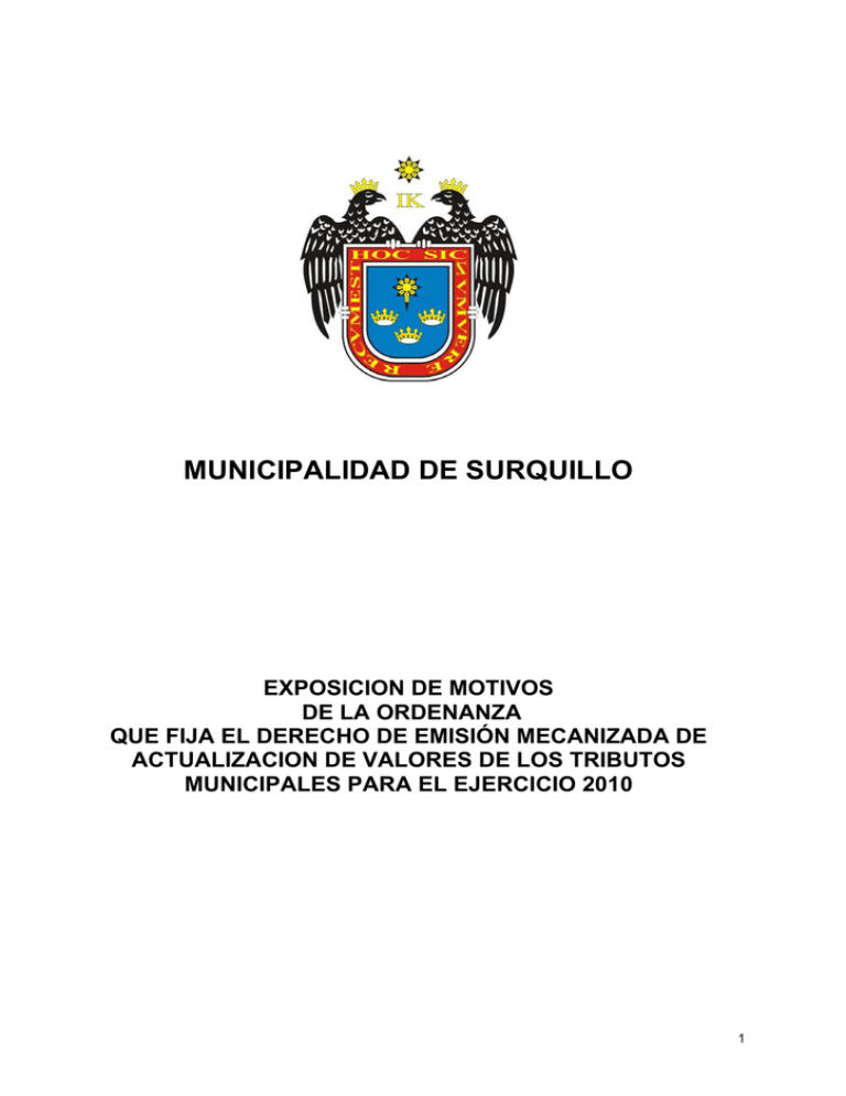 MUNICIPALIDAD DE SURQUILLO