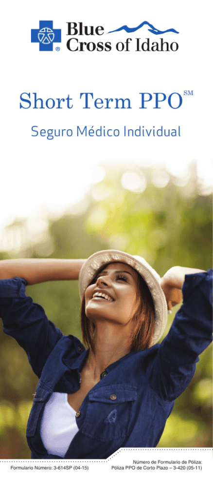 Short Term PPo Brochure