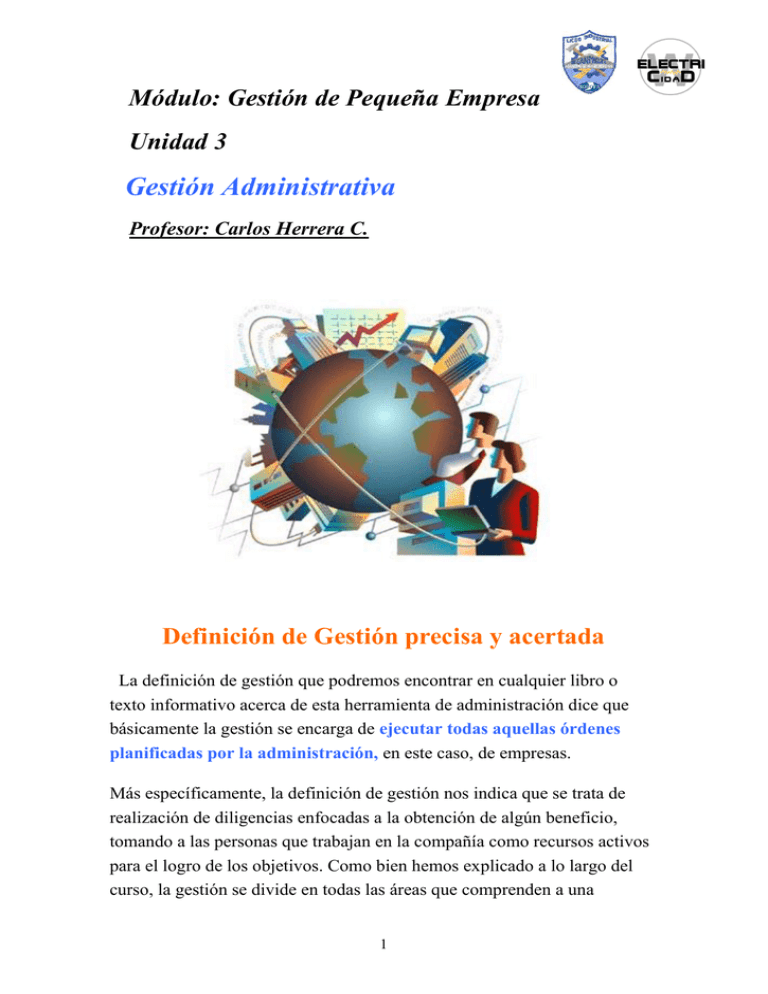 Gestión de pequeña y mediana Empresa