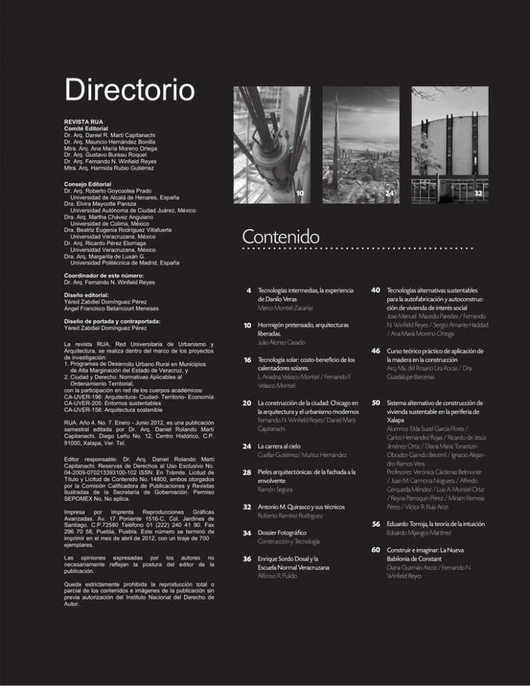 Directorio Contenido