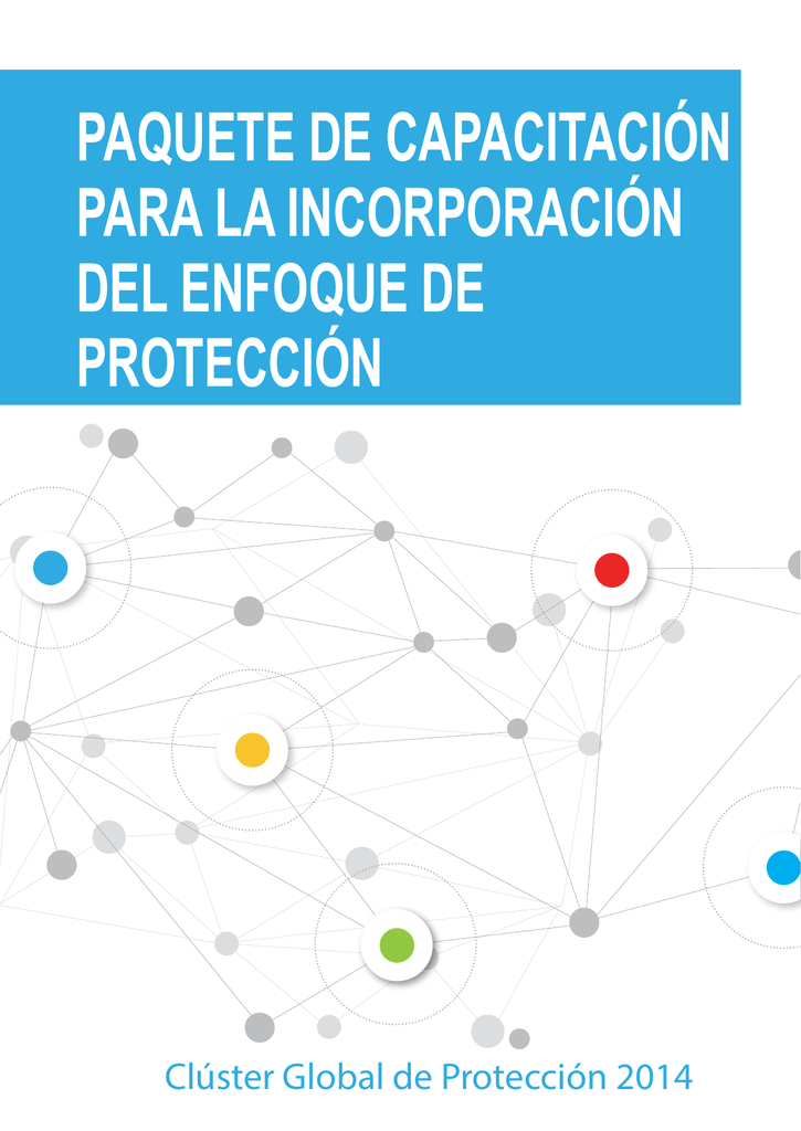 paquete de capacitación para la incorporación del enfoque de