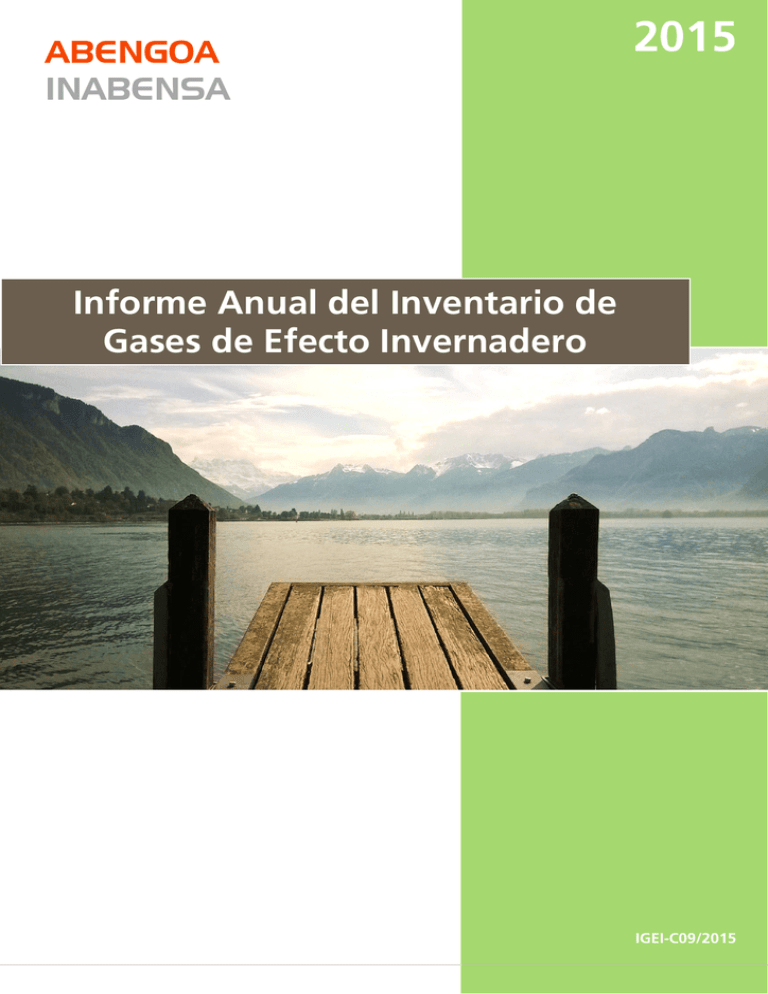 Informe GEI Inabensa 2015