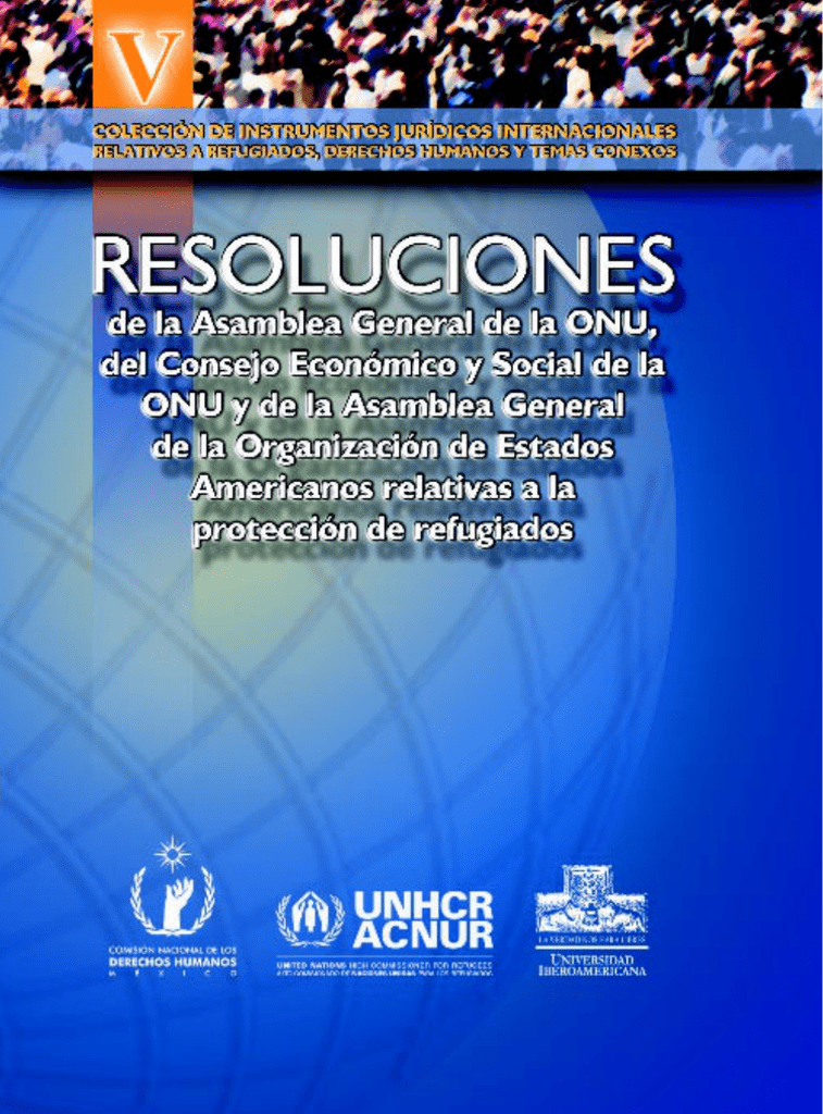 Resoluciones De La Asamblea General De La Onu Del Consejo