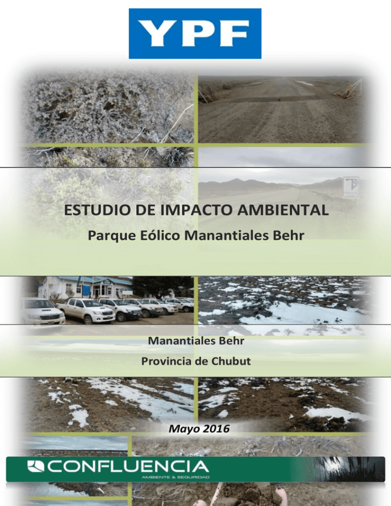 estudio de impacto ambiental