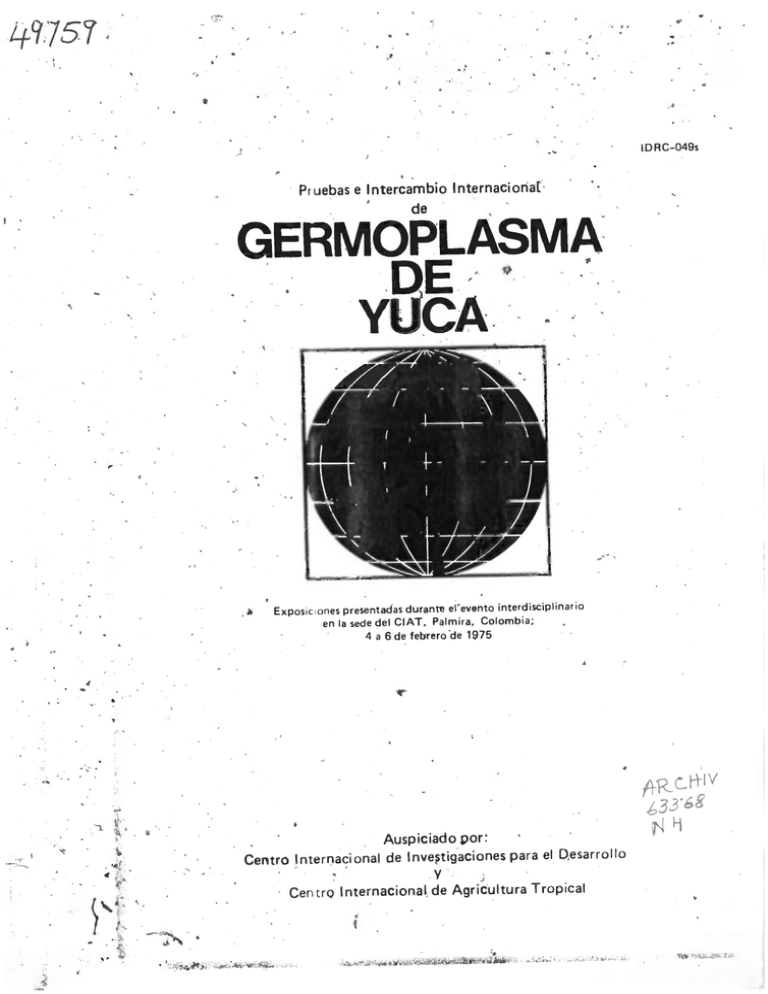 GERMOPLASMA