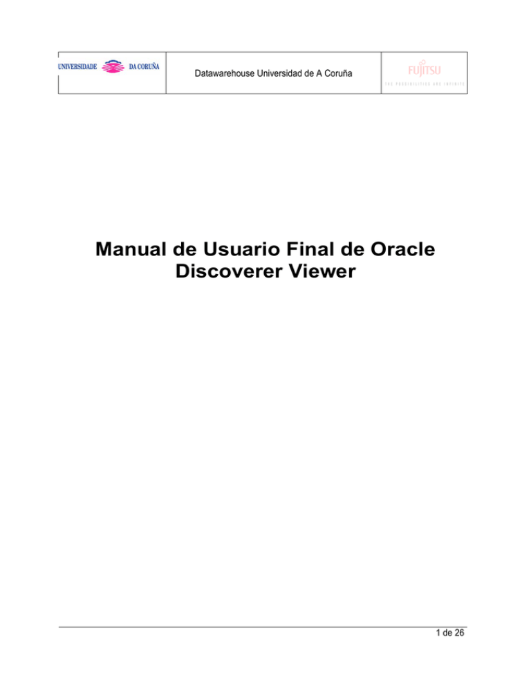 Manual de Usuario Final de Oracle Discoverer Viewer