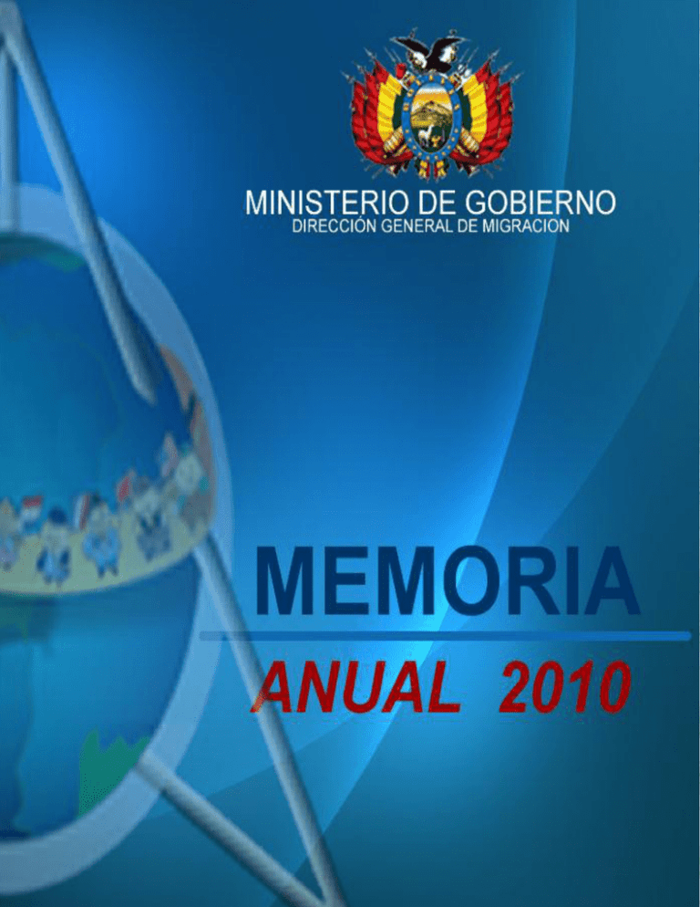 MINISTERIO DE GOBIERNO DIGEMIG Dirección