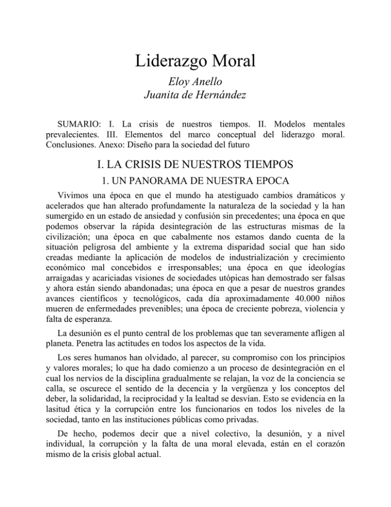 Liderazgo Moral - Biblioteca Bahá`í