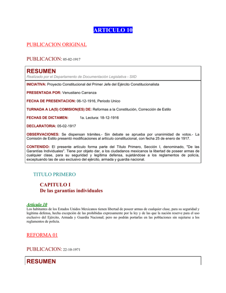 ARTICULO 10 RESUMEN RESUMEN