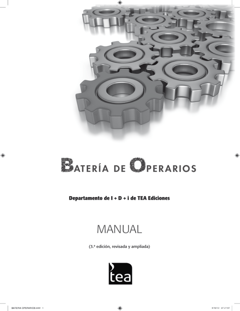 manual - TEA Ediciones