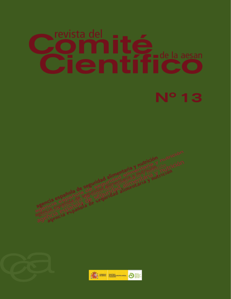 Comité Científico - Agencia Española de Consumo, Seguridad