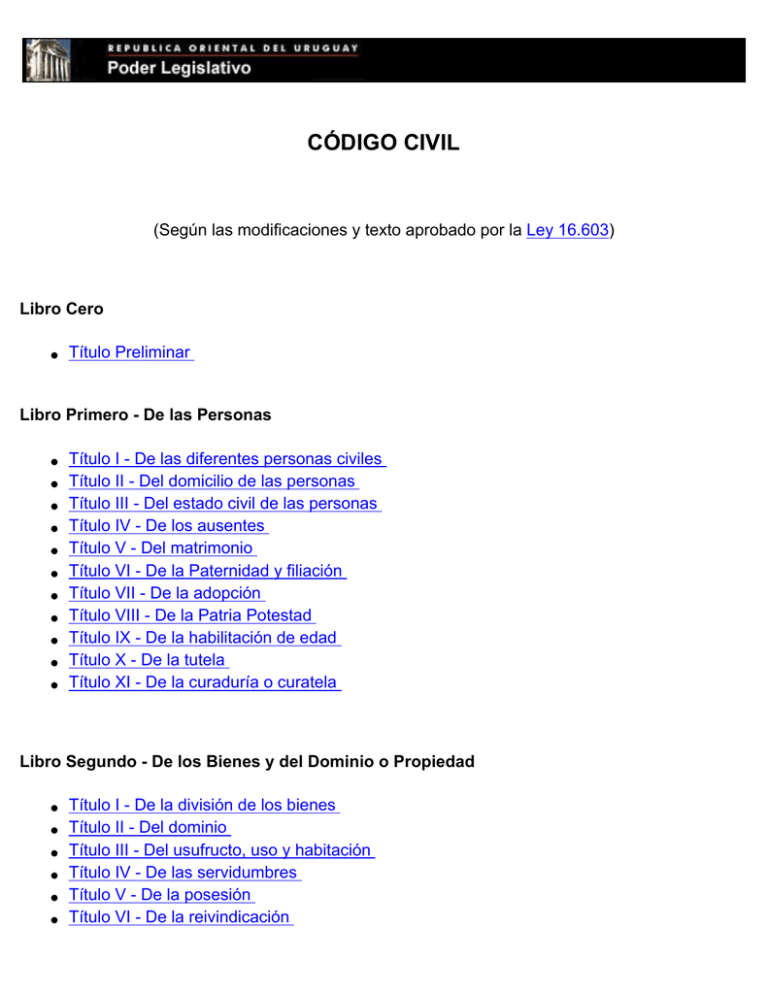 Código Civil