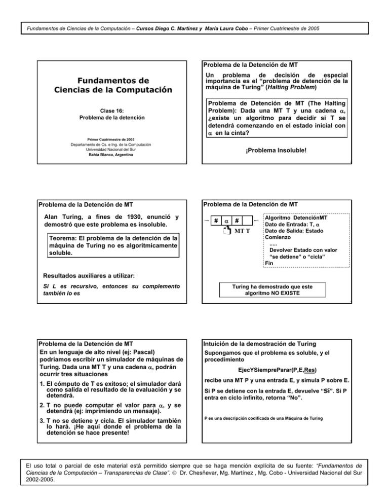 Fundamentos de Ciencias de la Computación