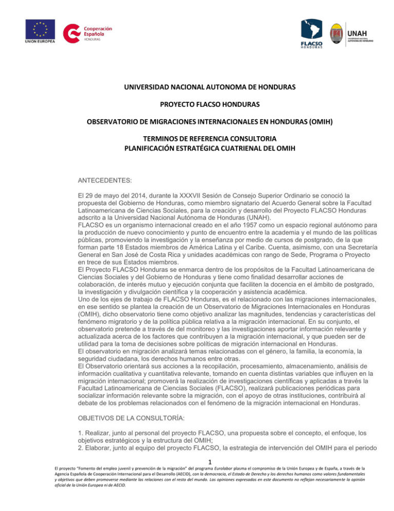 UNIVERSIDAD NACIONAL AUTONOMA DE HONDURAS