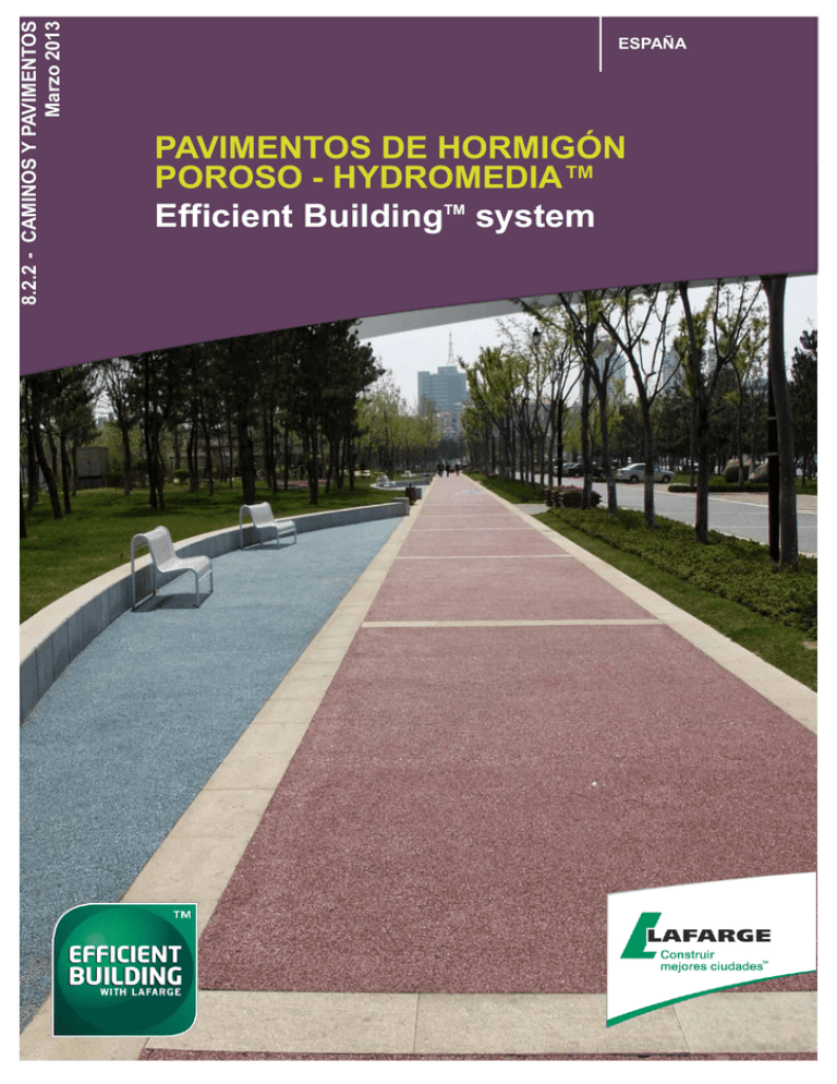 Pavimentos de Hormigón Poroso-Hydromedia