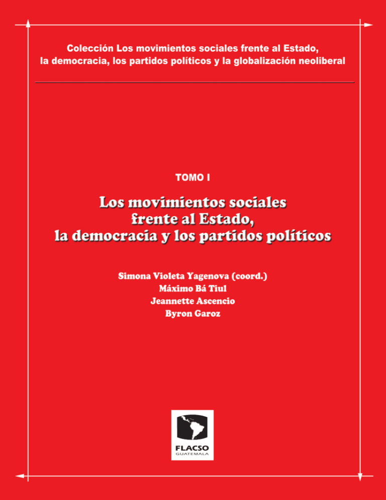 Los movimientos sociales frente al Estado, la