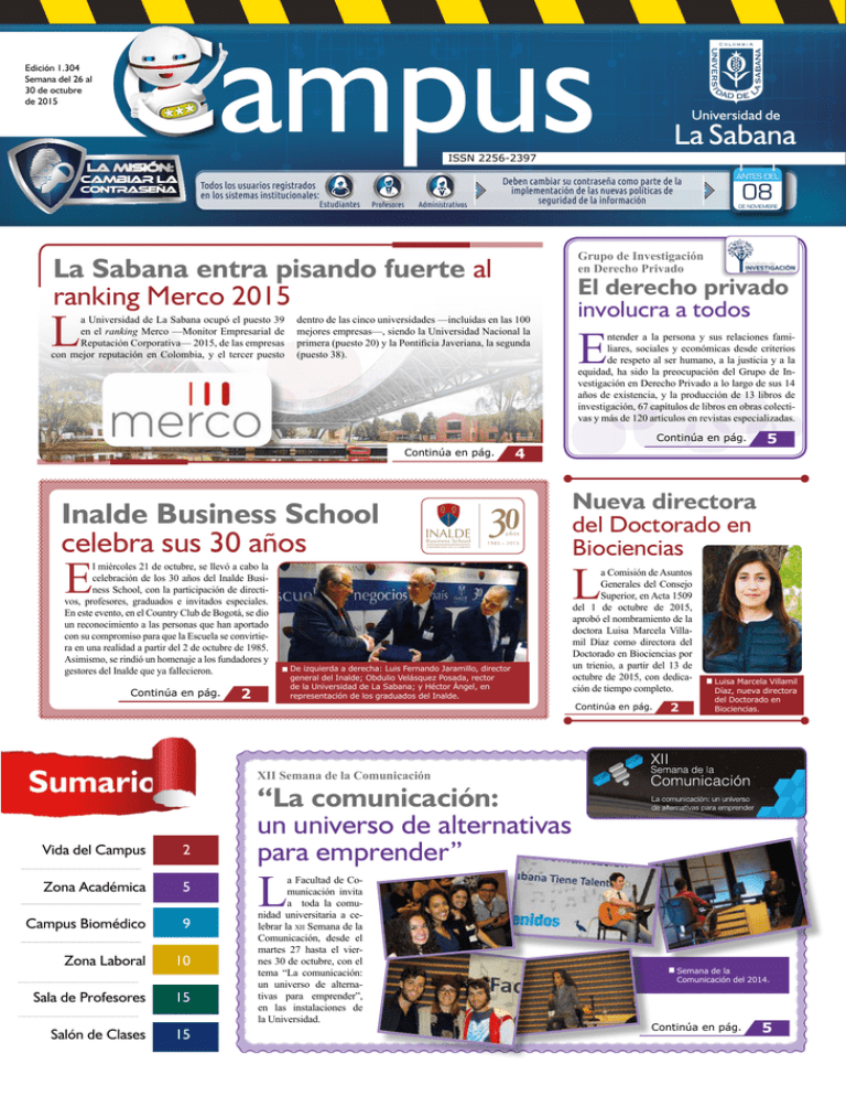 Inalde Business School celebra sus 30 años