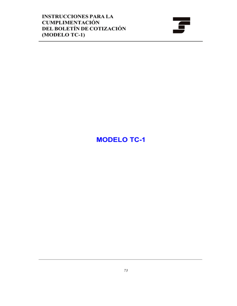 modelo tc-1