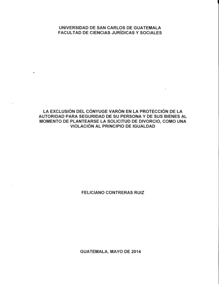 FACULTAD DE CIENCIAS JURíDICAS Y SOCIALES LA