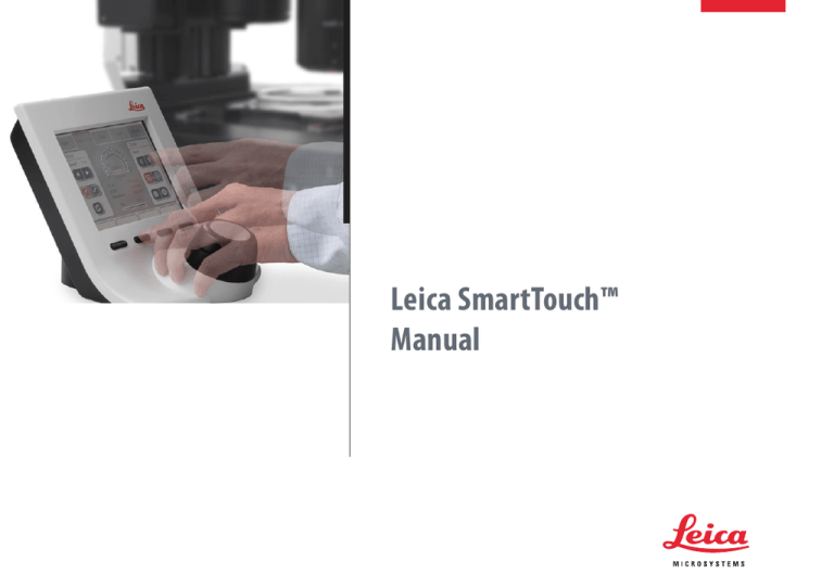 Leica SmartTouch™ Manual