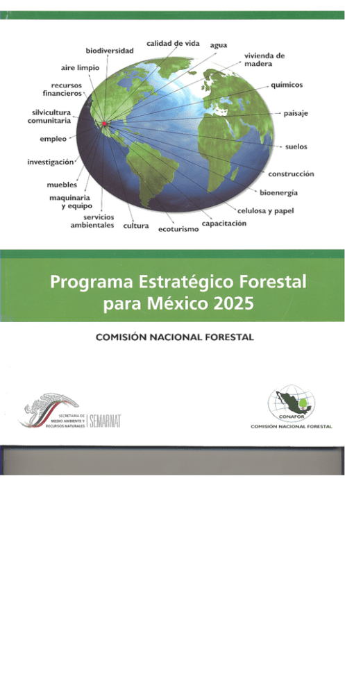 Programa Estratégico Forestal para México 2025