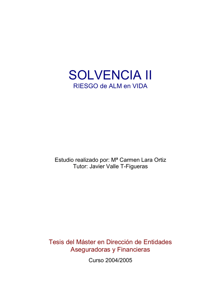 2. Solvencia II