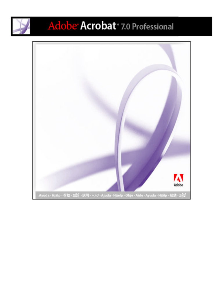 Uso de Adobe Acrobat 7 Professional
