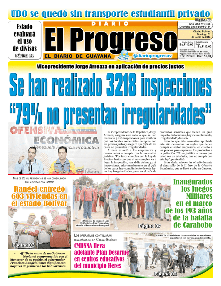 2014 - Diario el Progreso