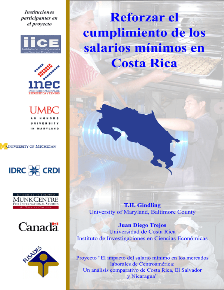 Reforzar el cumplimiento de los salarios mínimos en Costa Rica
