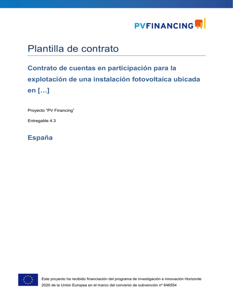 Plantilla de contrato