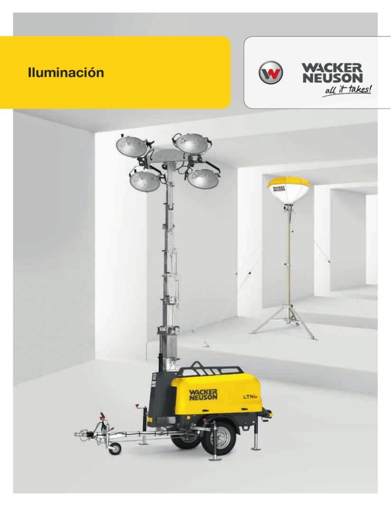 Iluminación - Wacker Neuson