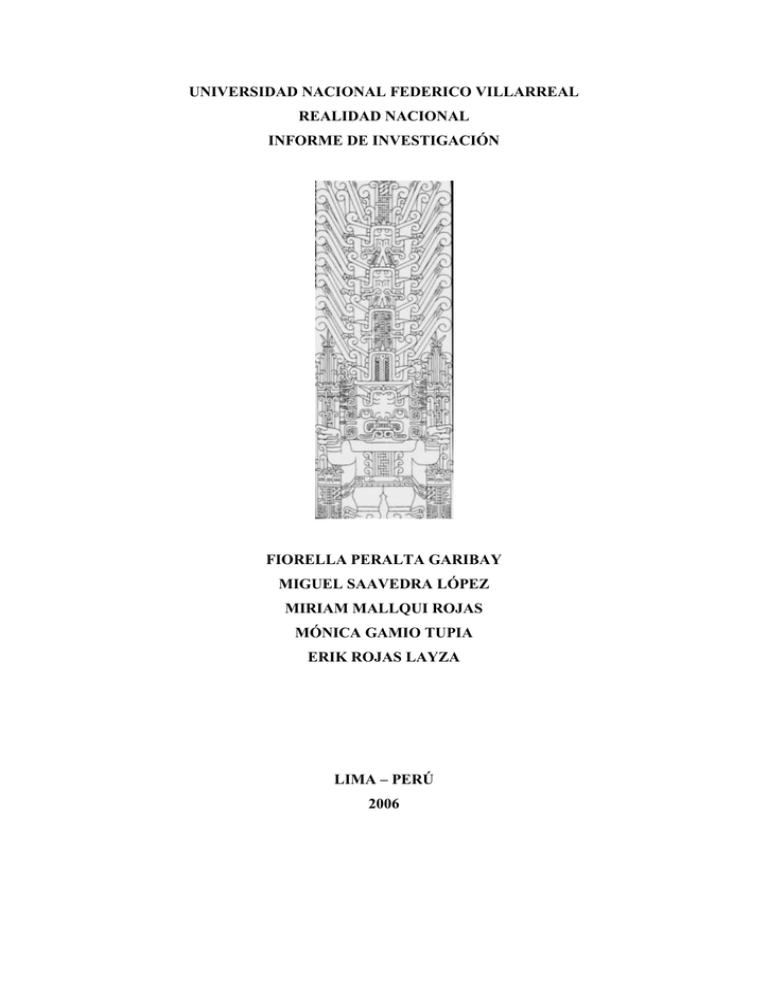 universidad nacional federico villarreal realidad