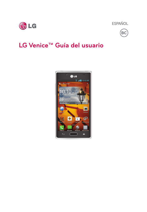 LG Venice™ Guía del usuario