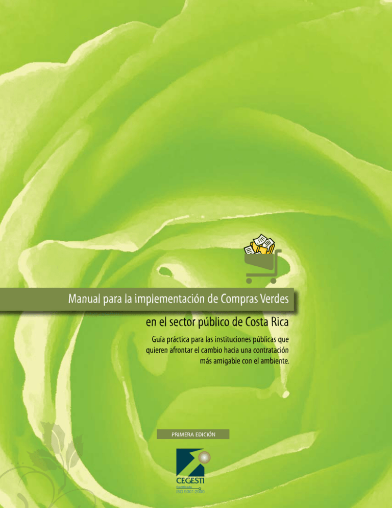 Manual para la Implementación de Compras Verdes en el Sector