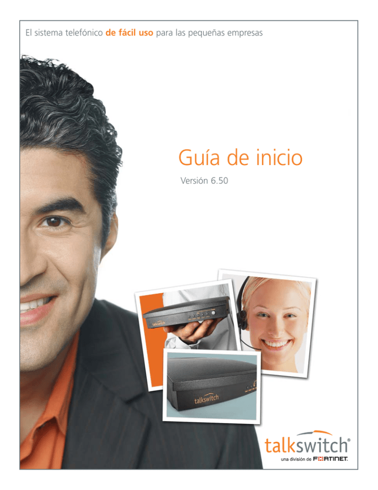 Guía de inicio de TalkSwitch