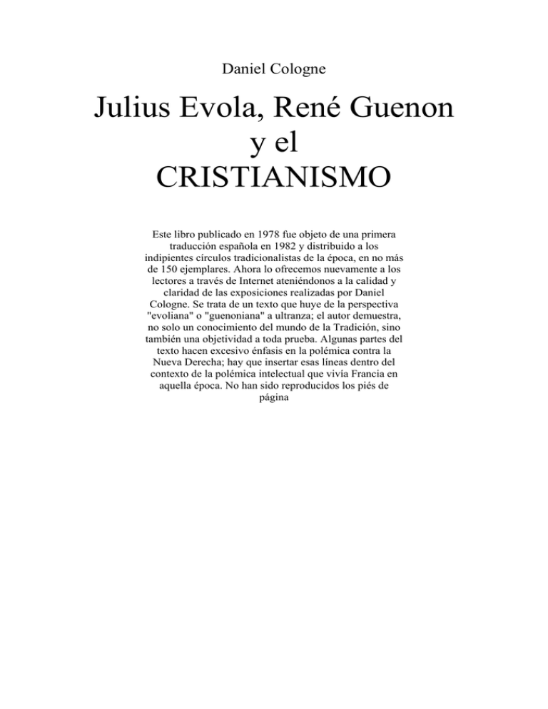 Daniel Cologne - thule