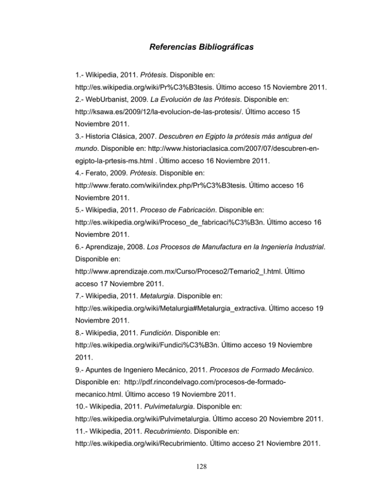 Referencias Bibliográficas