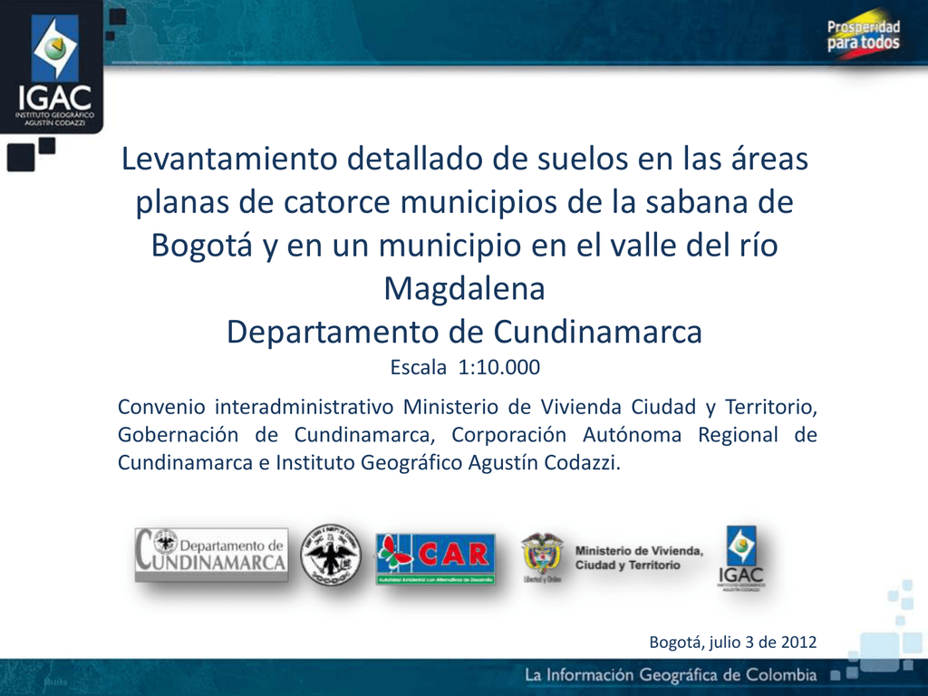 Diapositiva 1 - Instituto Geográfico Agustín Codazzi