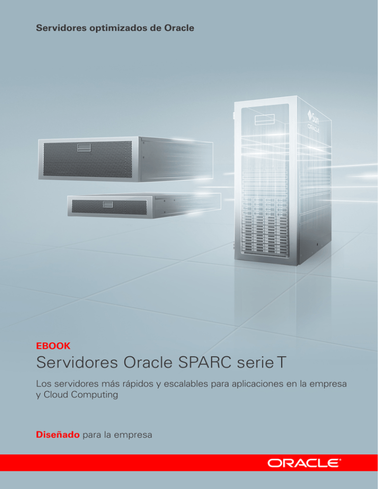 Servidores Oracle SPARC serie T