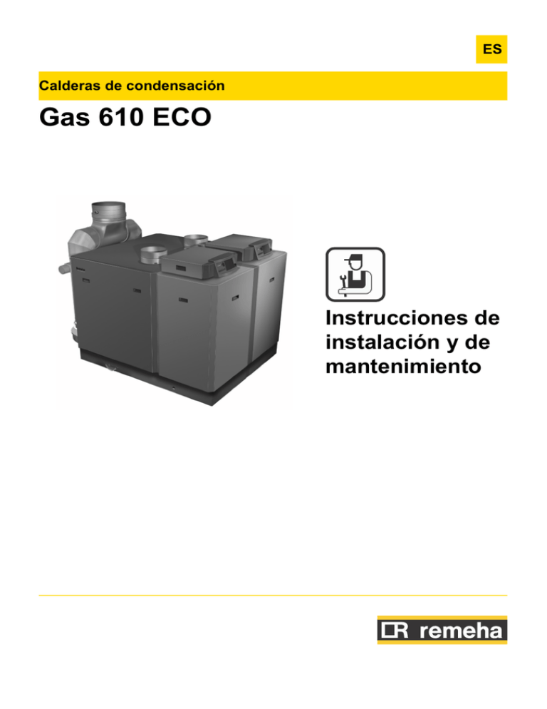 GAS 610 ECO Instrucciones