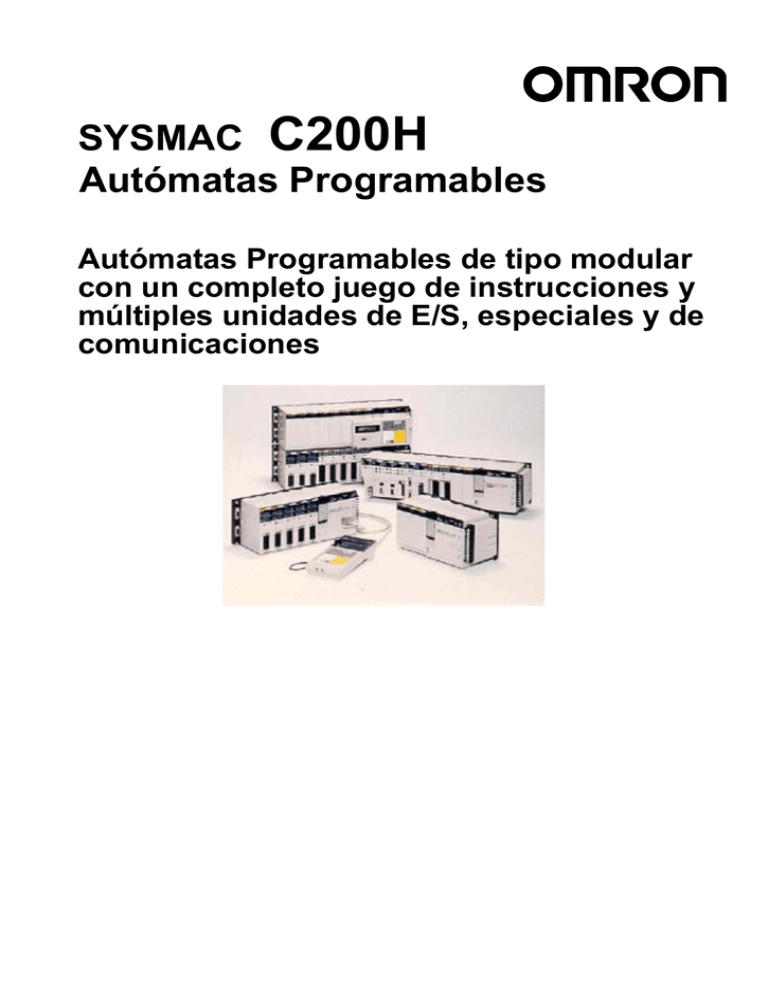 SYSMAC IC200H Autómatas Programables