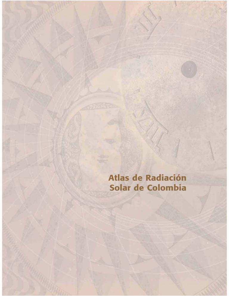 Atlas de Radiación Solar de Colombia