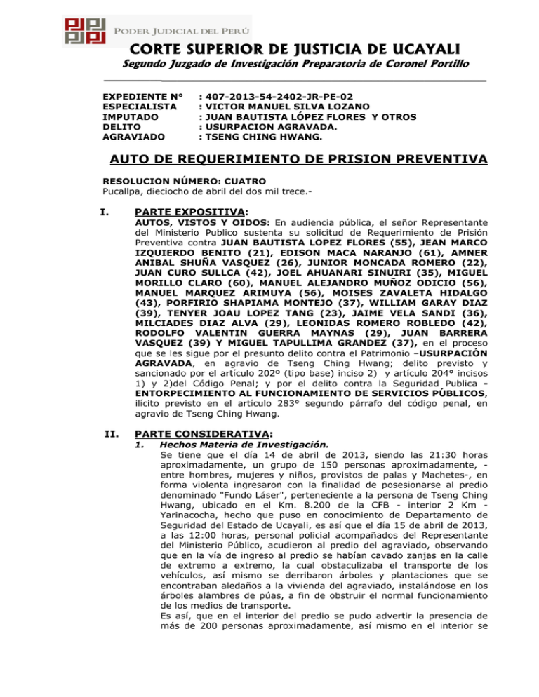 Documento - Poder Judicial