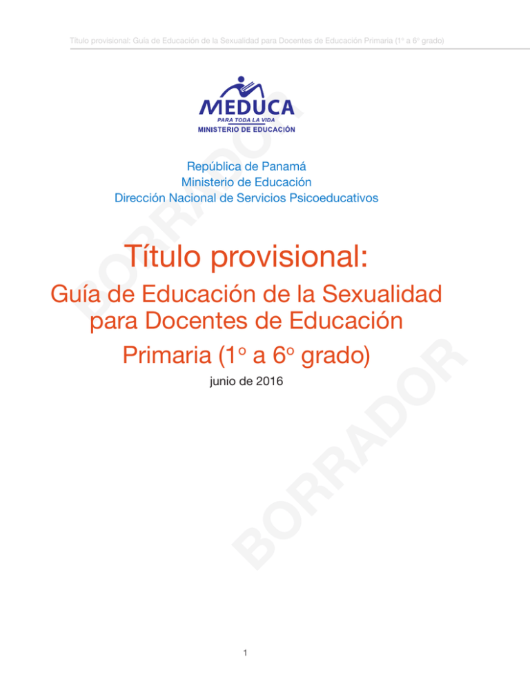 Borrador - Ministerio de Educación