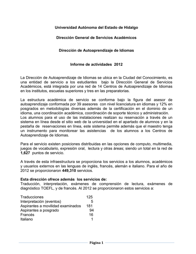 CENTRO DE CÓMPUTO ACADÉMICO