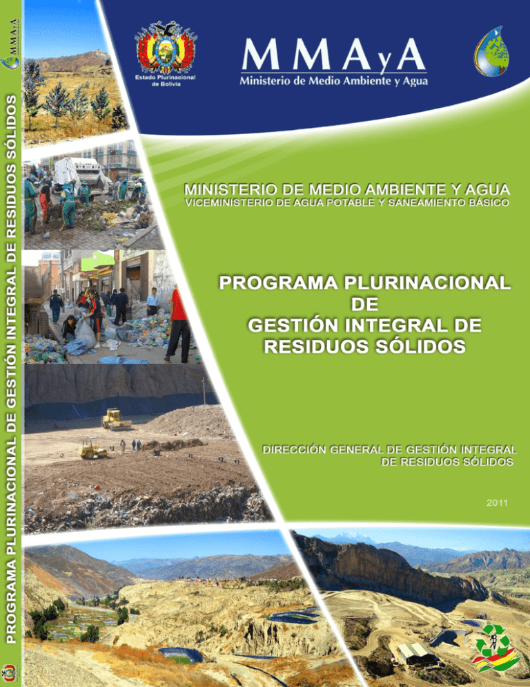 Programa Plurinacional de Gestión Integral de Residuos Sólidos