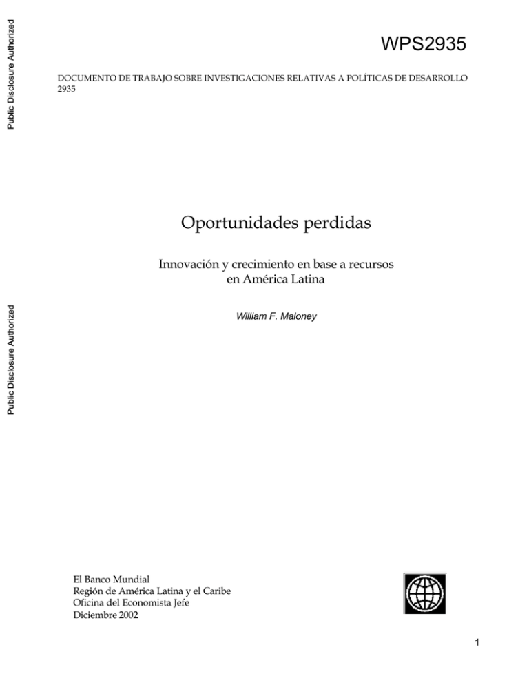 World Bank Document world-bank-document