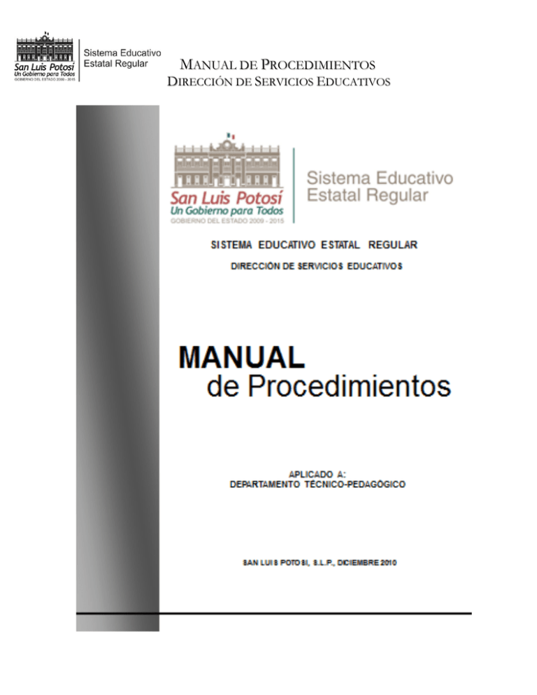 manual de procedimientos