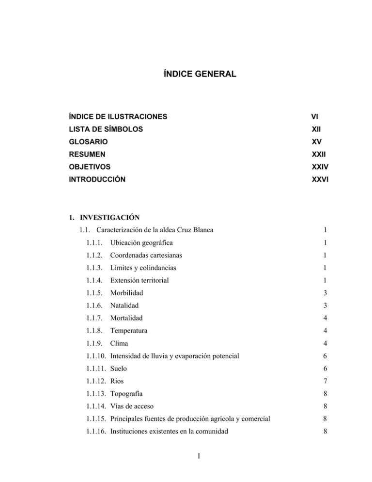 índice general - Biblioteca Central