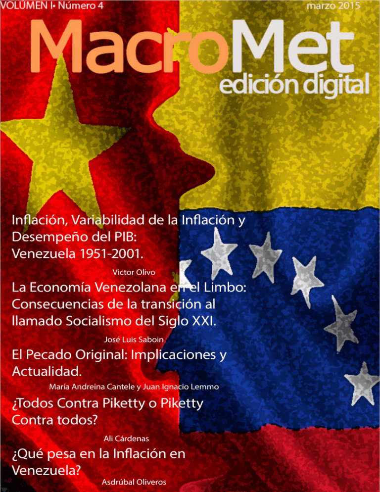 Inflación, Variabilidad de la Inflación y Desempeño del PIB